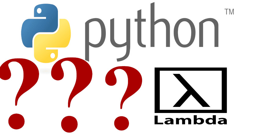 10 вопросов на знание основ работы с Lambda функциями в Python открытый комплексный тест для
